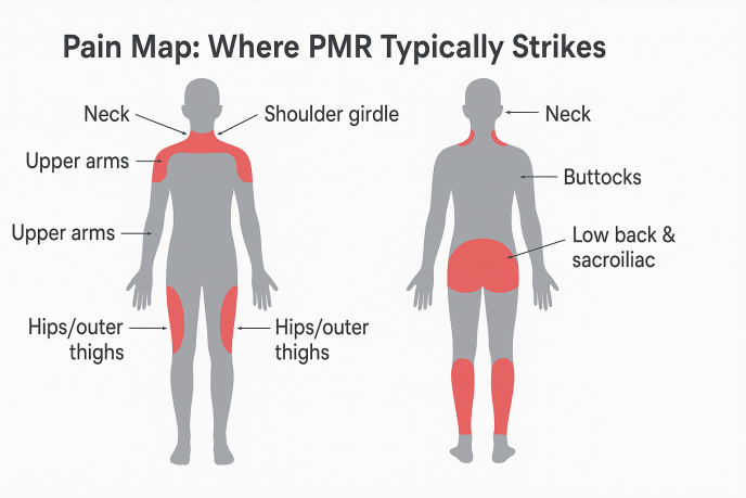 Pain Map for PMR: Where It Hurts, Why, and What Helps - What Is ...